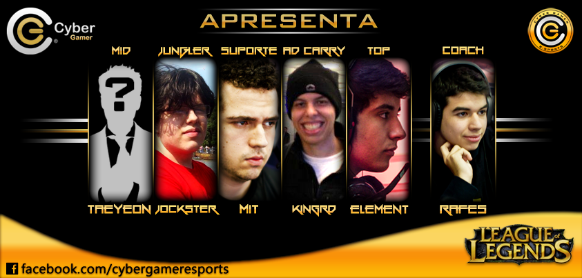 Cyber Gamer apresenta sua nova Line Up! - Mais Esports