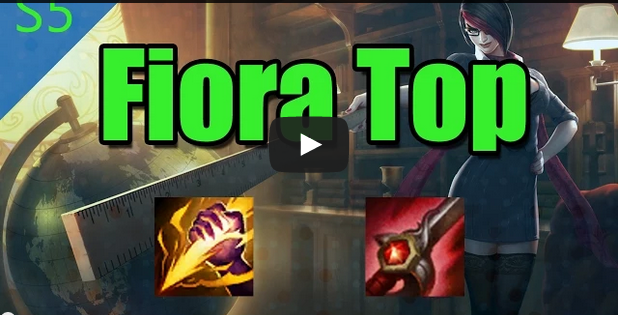 Guia: Fiora Top com Smite! - Mais Esports