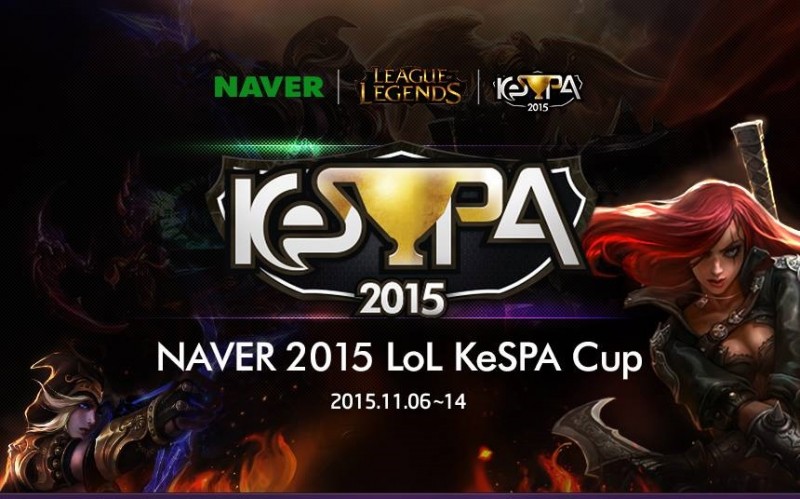 LOL KESPA CUP 2015 - Mais Esports