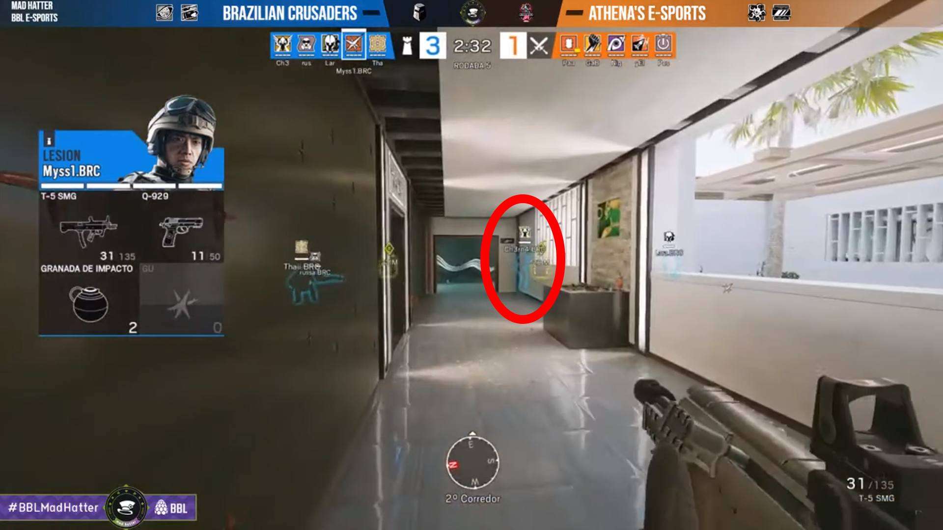 R6: defesa sólida é a maior virtude da Brazilian Crusaders para o Mad ...