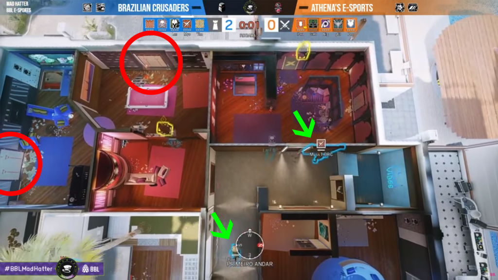 R6: defesa sólida é a maior virtude da Brazilian Crusaders para o Mad ...