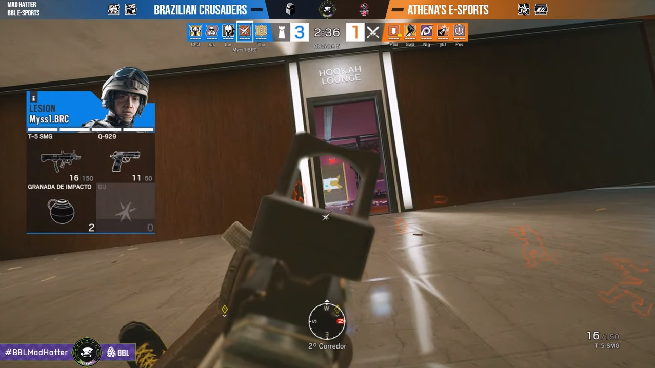 R6: defesa sólida é a maior virtude da Brazilian Crusaders para o Mad ...