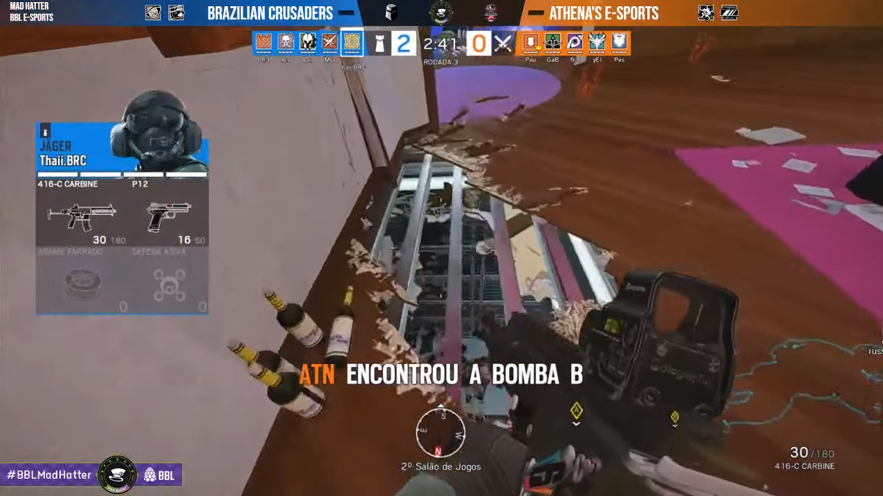 R6: defesa sólida é a maior virtude da Brazilian Crusaders para o Mad ...