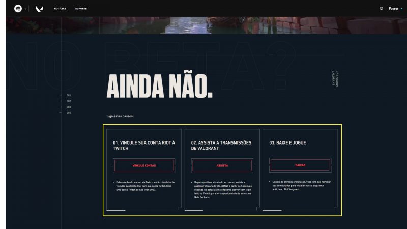 Valorant: Como conseguir chave para jogar o Beta Fechado - Mais Esports