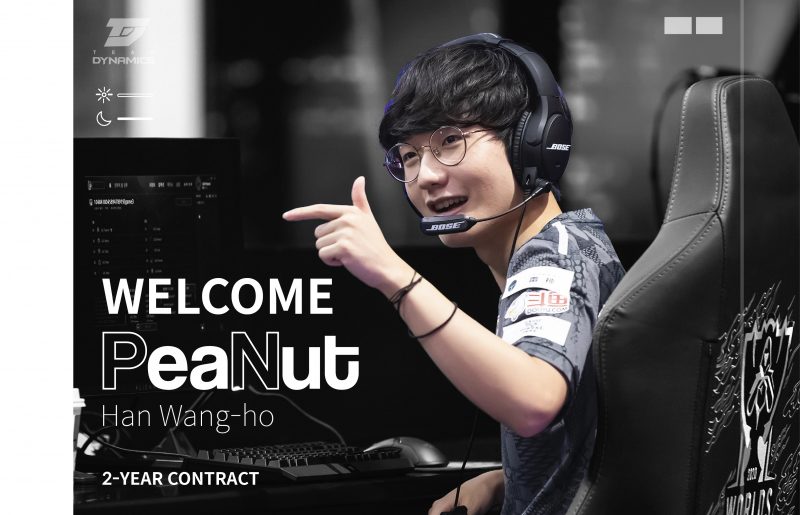 LoL: Peanut é anunciado na Team Dynamics - Mais Esports