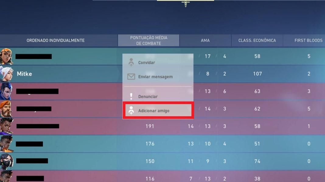 Como adicionar amigos no VALORANT - Mais Esports
