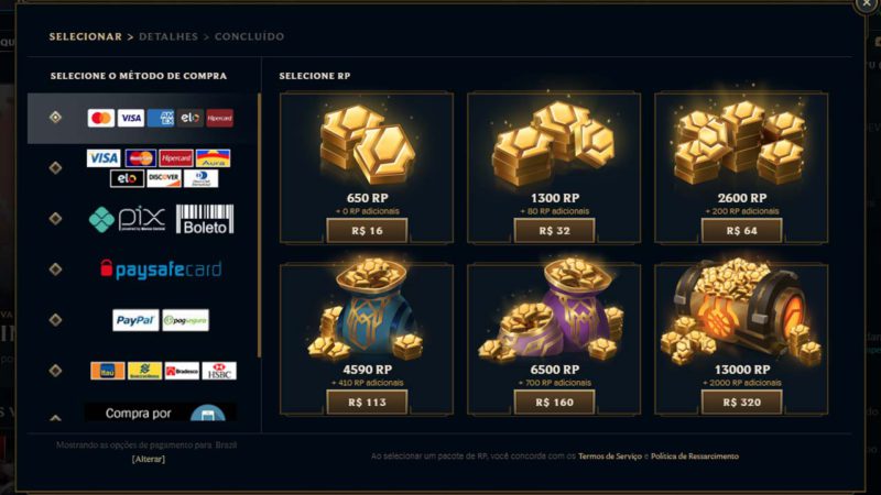 LoL: Preço do RP aumentará em 2022; veja novos valores - Mais Esports