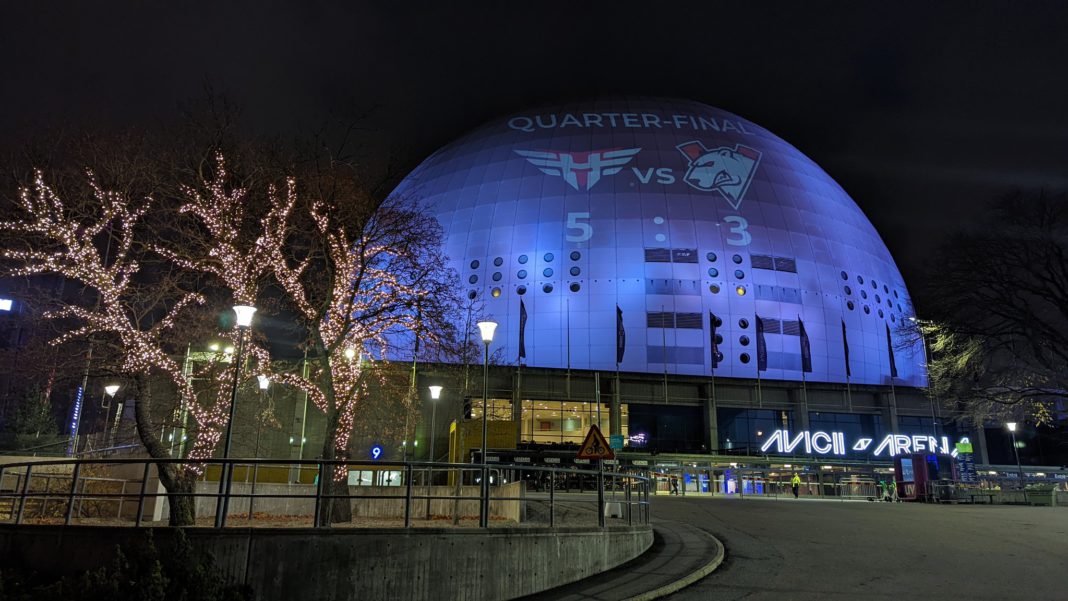 PGL Major Stockholm: Arena tem placar das partidas na área externa ...