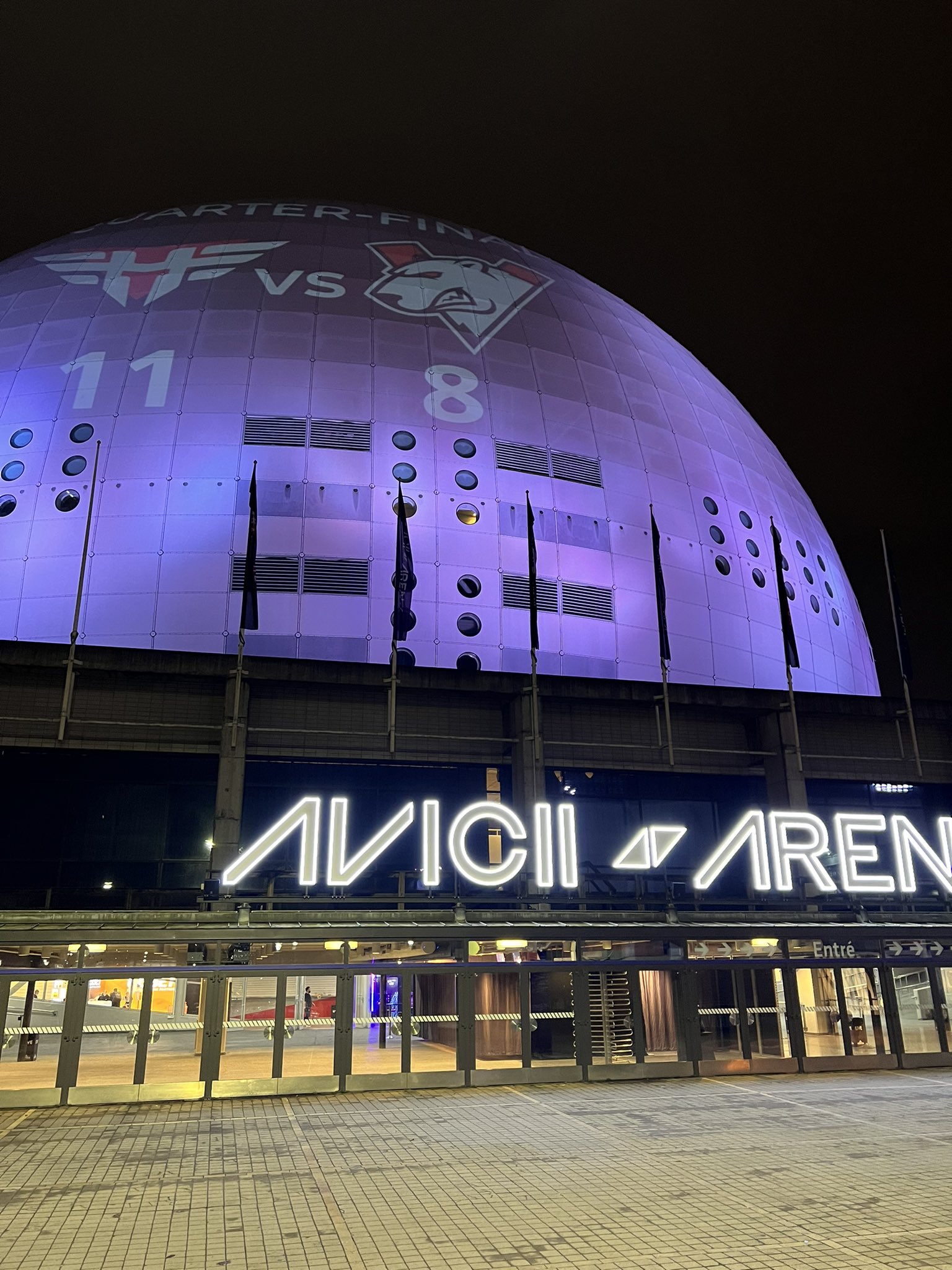 PGL Major Stockholm: Arena tem placar das partidas na área externa ...