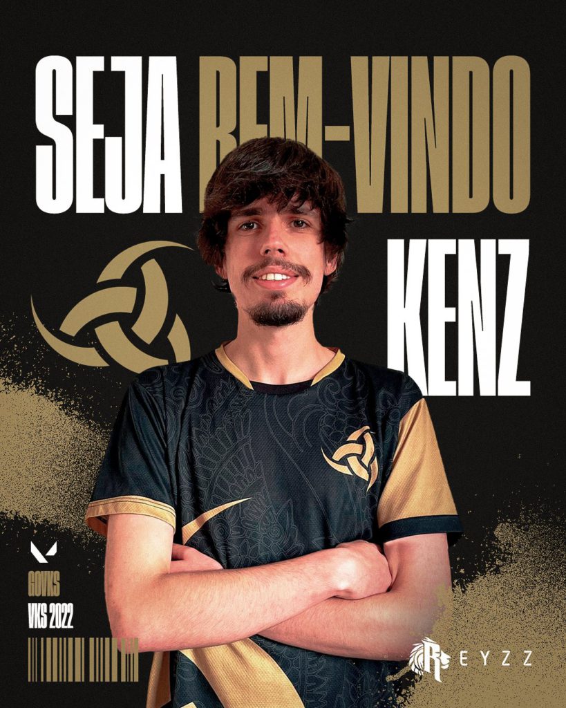 VCT BR 2022: Vikings completa quinteto com Kenz - Mais Esports