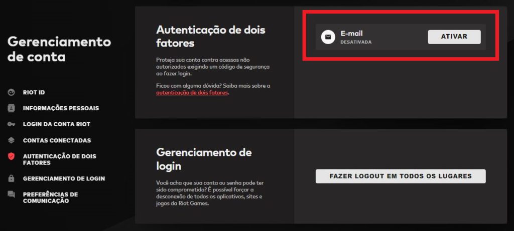 Como habilitar autenticação de dois fatores nos jogos da Riot - Mais ...
