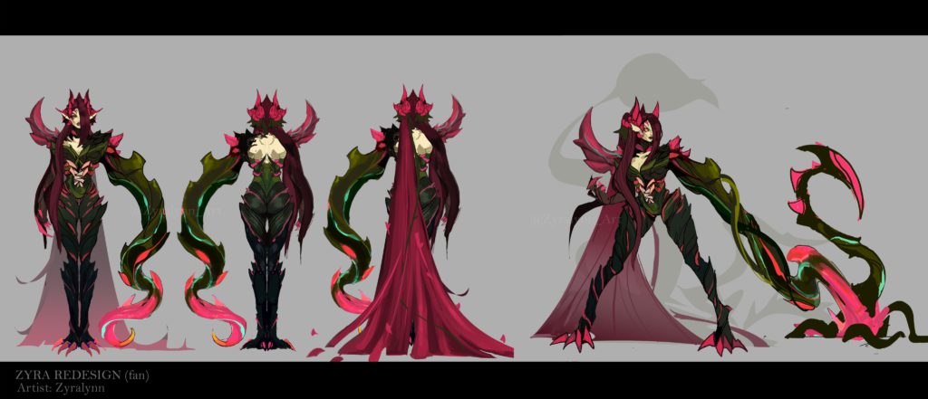 LoL: Artista faz releitura da Zyra e a deixa mais assustadora - Mais ...