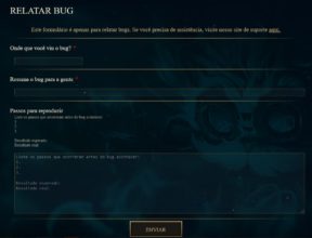 Como reportar um bug no LoL? - Mais Esports