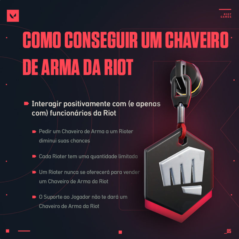 VALORANT: Como ganhar o Chaveiro de Arma da Riot - Mais Esports