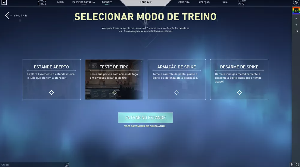 Como usar o modo treino no VALORANT - Mais Esports