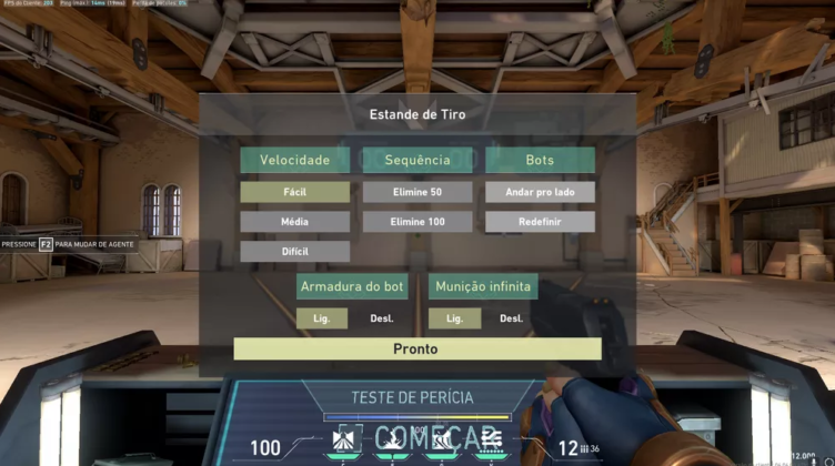 Como usar o modo treino no VALORANT - Mais Esports