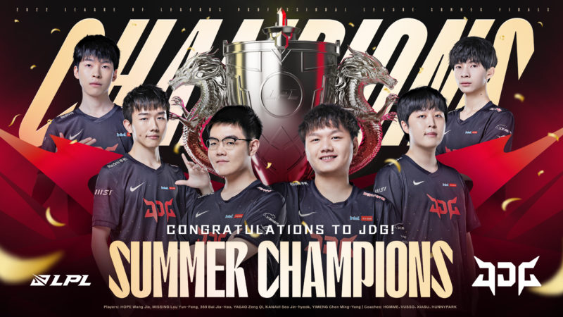 LPL 2022: JD Gaming vence a Top Esports e conquista o título - Mais Esports