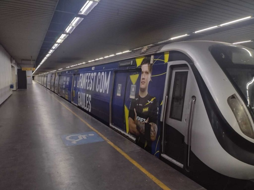 IEM Major Rio 2022: Metrô da cidade é decorado com fotos dos jogadores ...