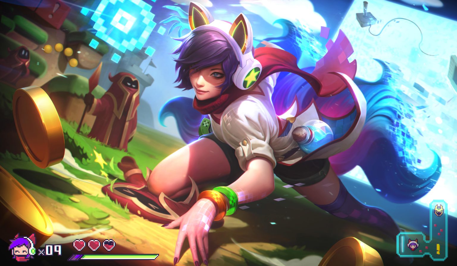 LoL: Rework visual da Ahri já está disponível no PBE - Mais Esports