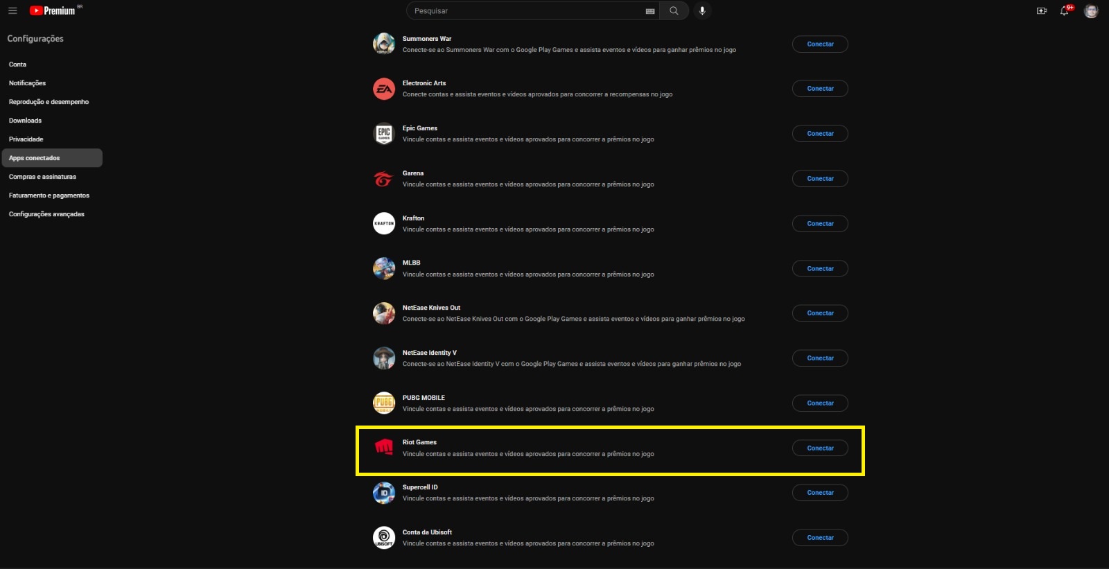 Como vincular conta Riot Games ao YouTube - Mais Esports