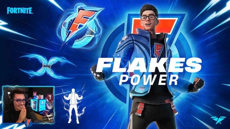 Fortnite: Flakes Power revela sua skin da Série Ícones - Mais Esports