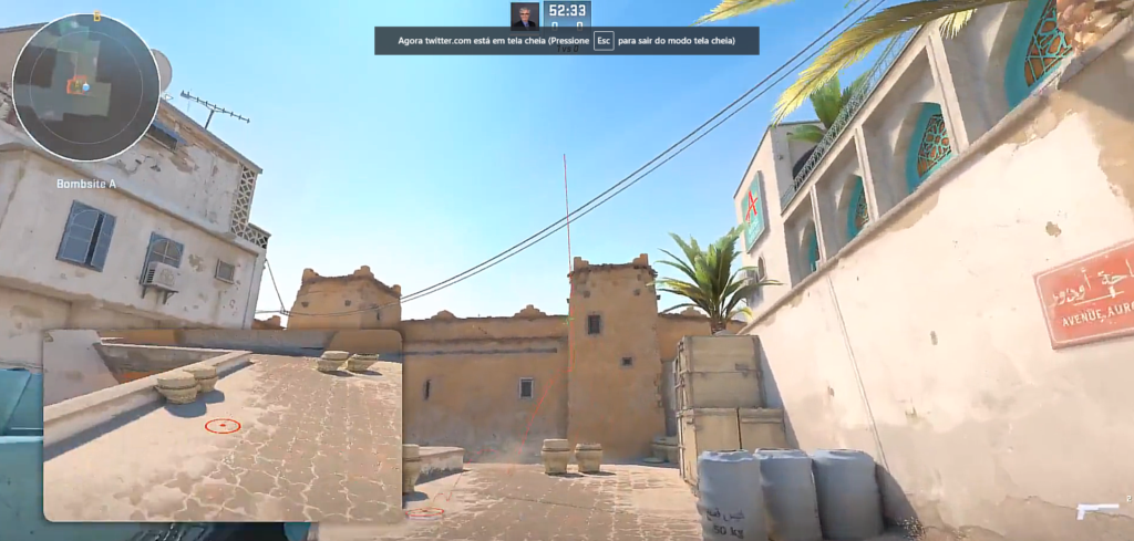 CS 2 mostrará trajetória das granadas com aterrissagem em tela paralela ...