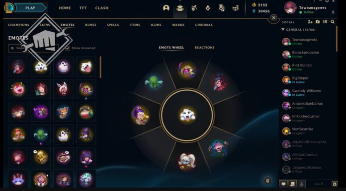 LoL: Nova roleta terá espaço para 9 emotes - Mais Esports