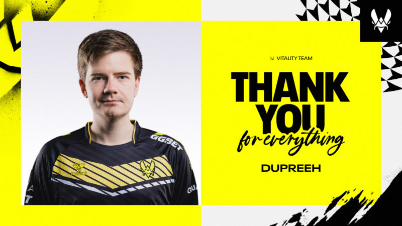 CS:GO: Vitality coloca Dupreeh no banco e anuncia flameZ - Mais Esports