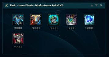 Taric – Melhores builds e aprimoramentos no Modo Arena 2v2v2v2 de LoL ...