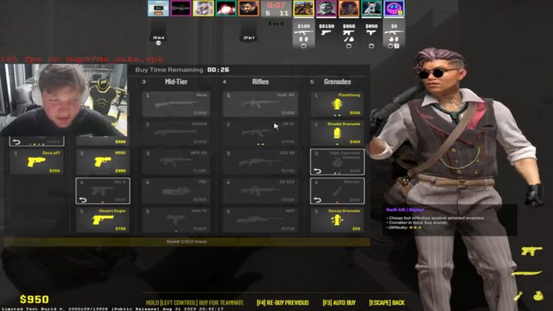 CS 2: s1mple critica menu de compra por ser parecido com VALORANT ...
