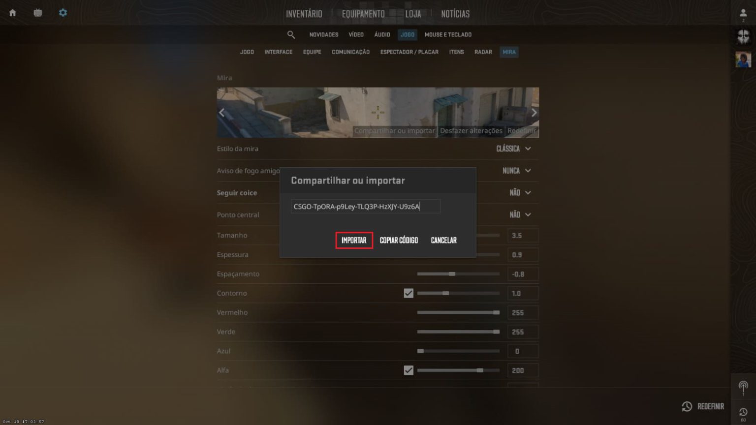 Mira no CS2: como configurar, códigos e quais as melhores - Mais Esports