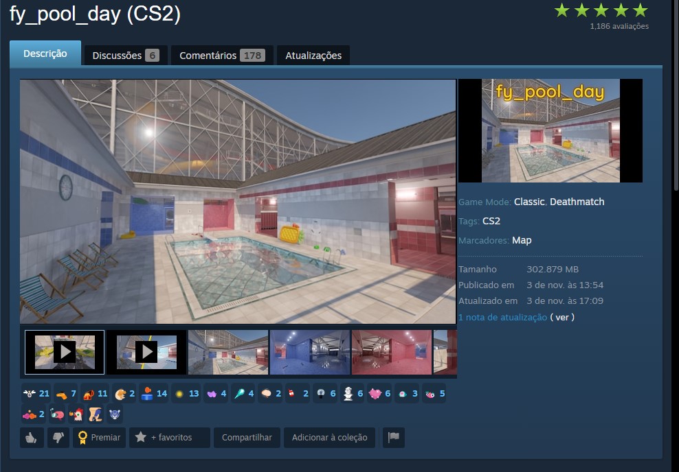 Mapas da comunidade (OFICINA) no CS2: como jogar - Mais Esports