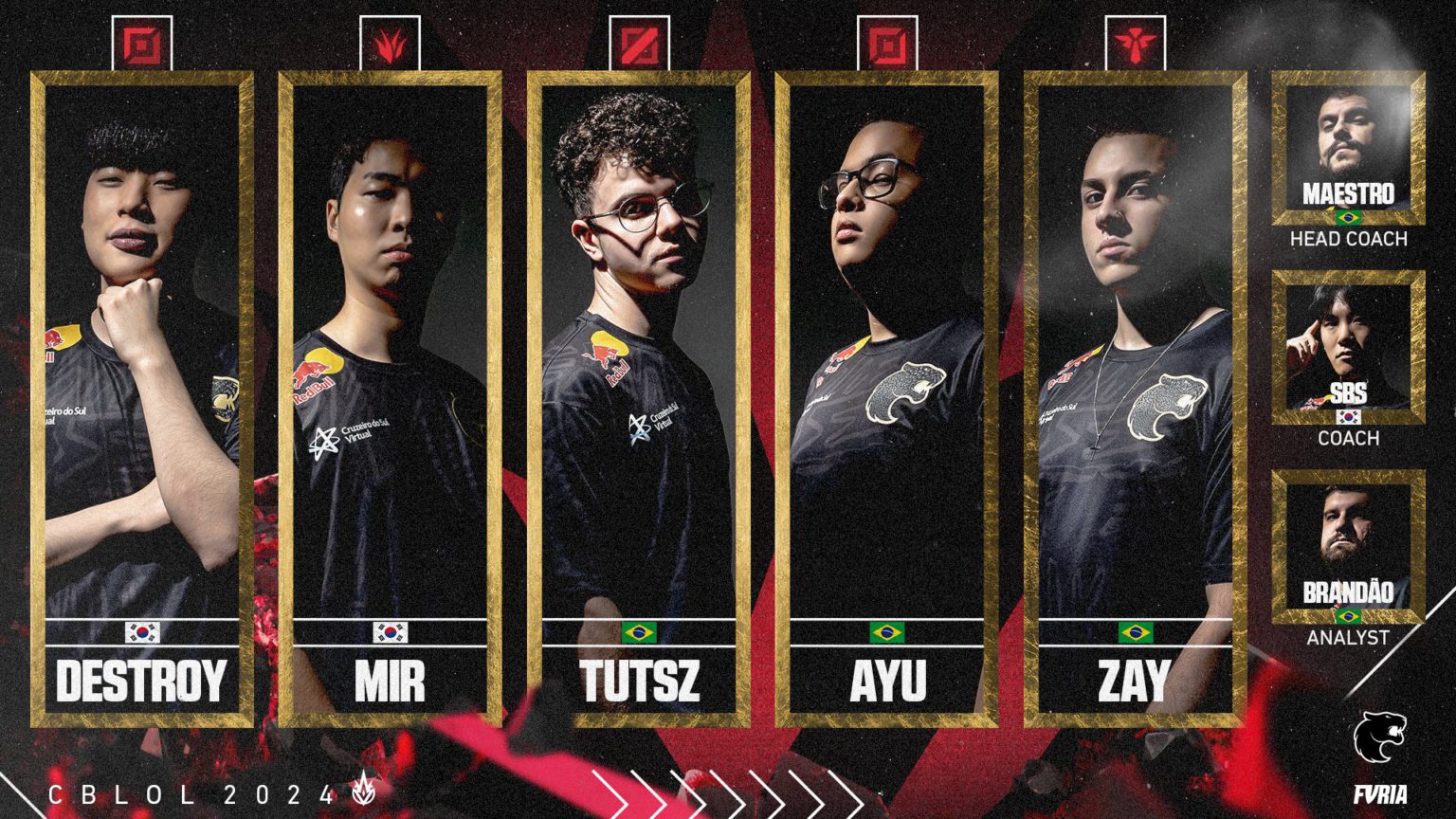 CBLOL 2024: FURIA anuncia sua line para o primeiro split - Mais Esports