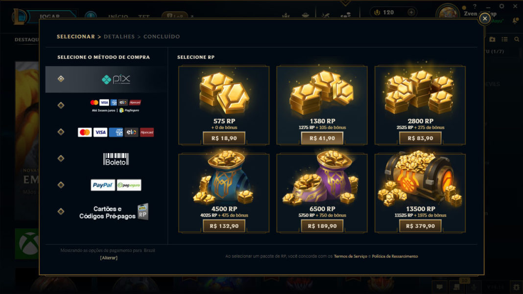 Preço do RP no LoL em 2025: valores ATUALIZADOS da moeda - Mais Esports