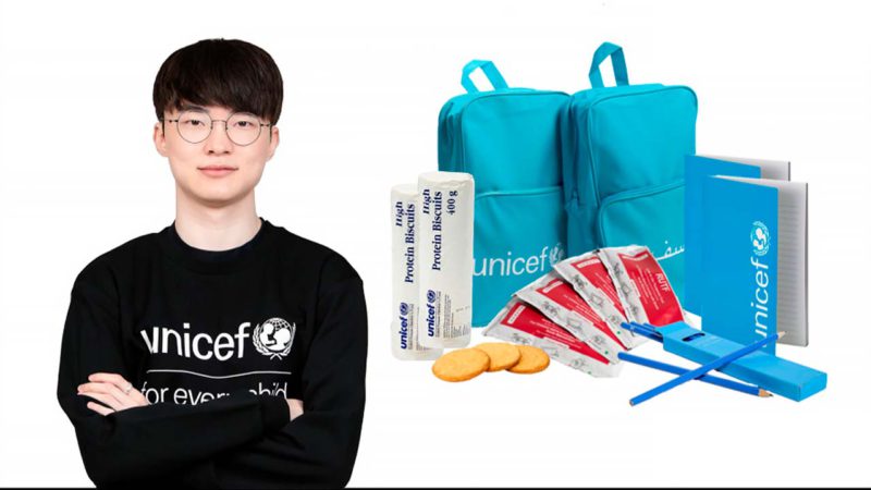 LoL: Projeto de Faker na UNICEF arrecada mais de R$ 350 mil em um dia ...