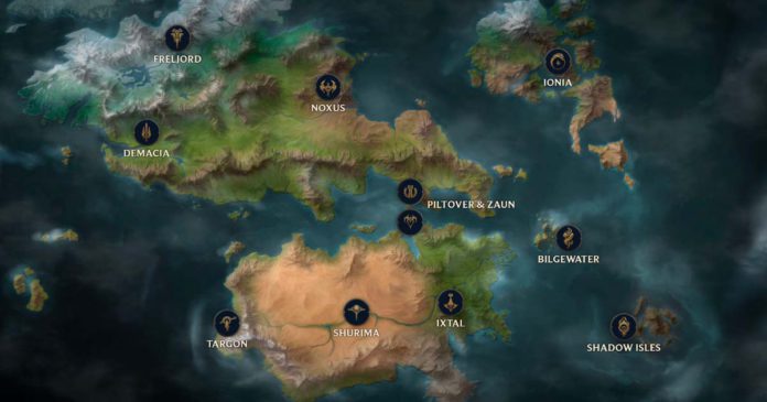 Regiões do LoL e seus campeões; veja a lista atualizada - Mais Esports
