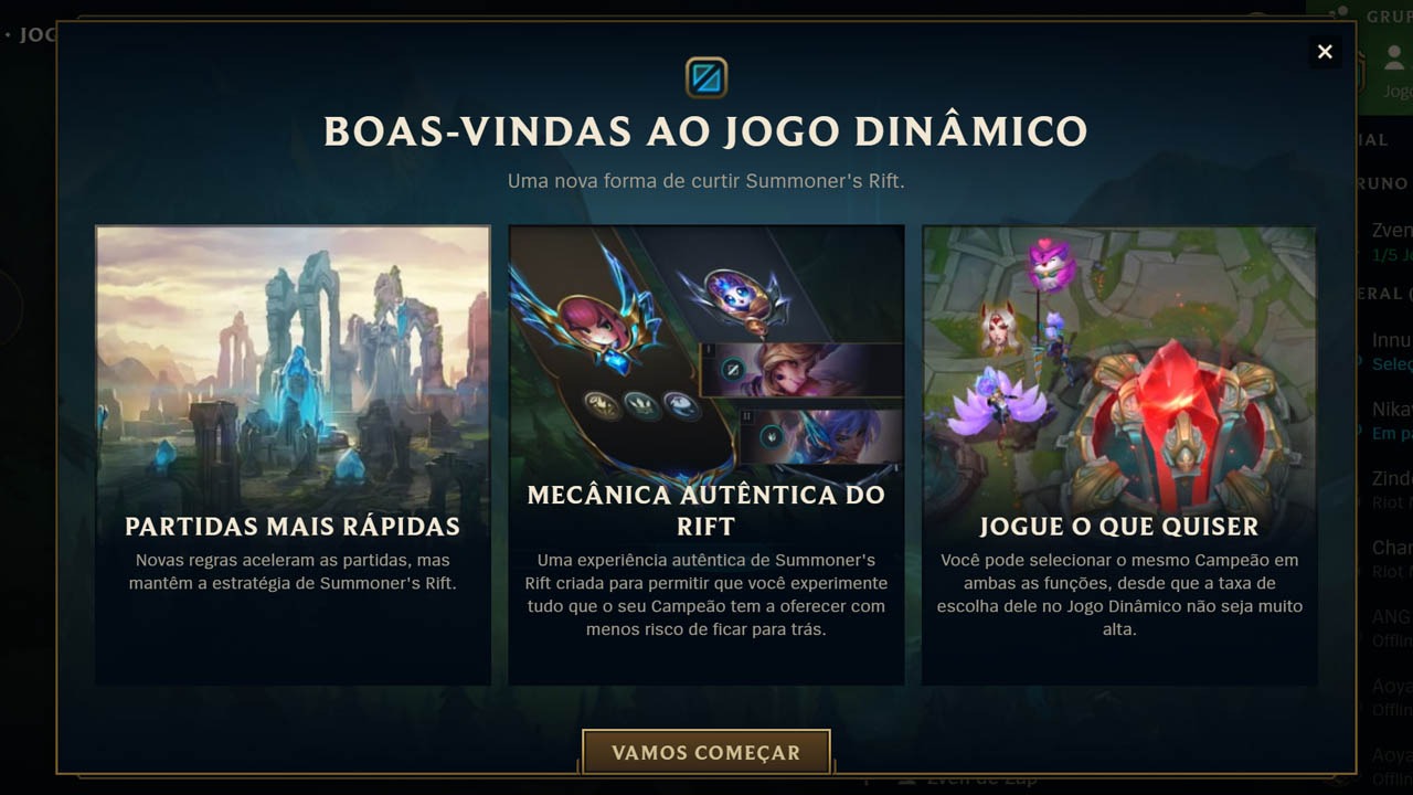 LoL: O que é o Modo Dinâmico e como ele funciona? - Mais Esports