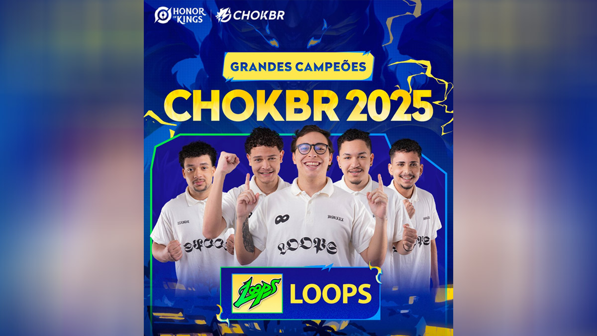 Honor of Kings: Loops Esports conquista o título da CHOKBR Fall 2025 ...