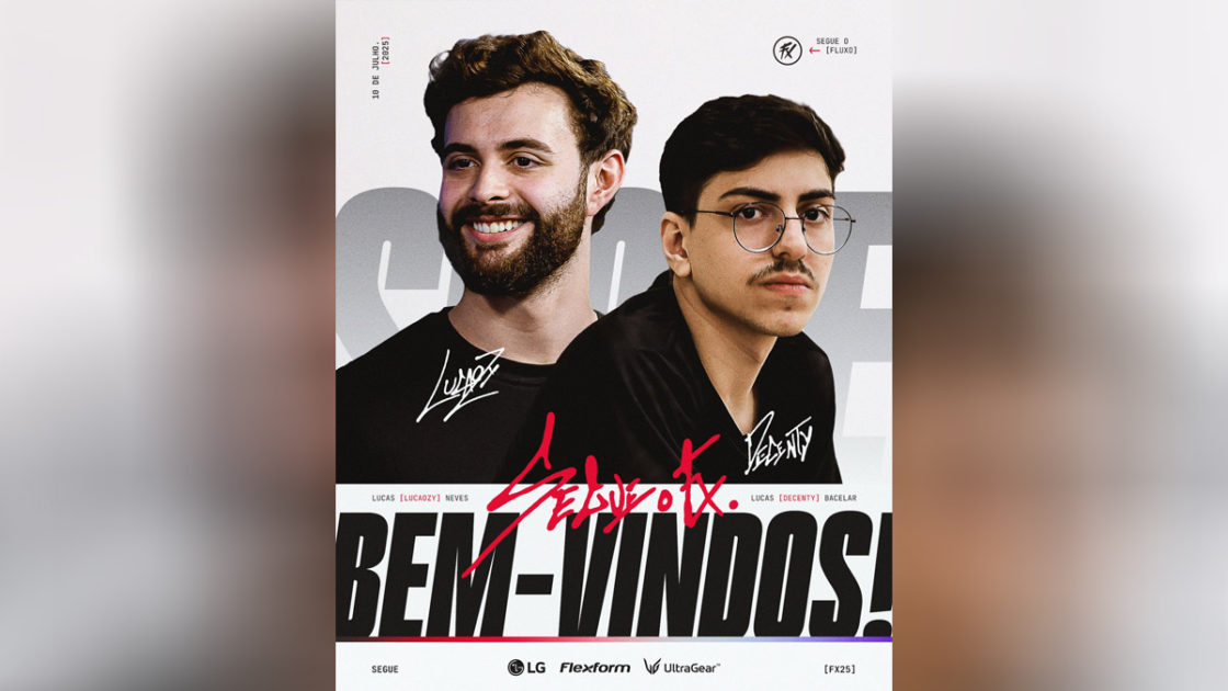 CS2: Fluxo anuncia oficialmente Lucaozy e Decenty para o elenco - Mais ...