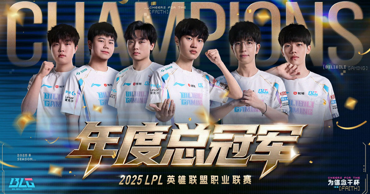 LPL 2025: BLG vence a Top Esports e é campeã do 3° split - Mais Esports