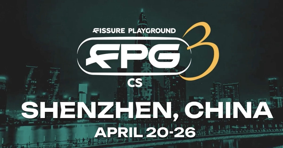 CS2: FISSURE Playground 3 será disputada em Shenzhen, na China - Mais ...