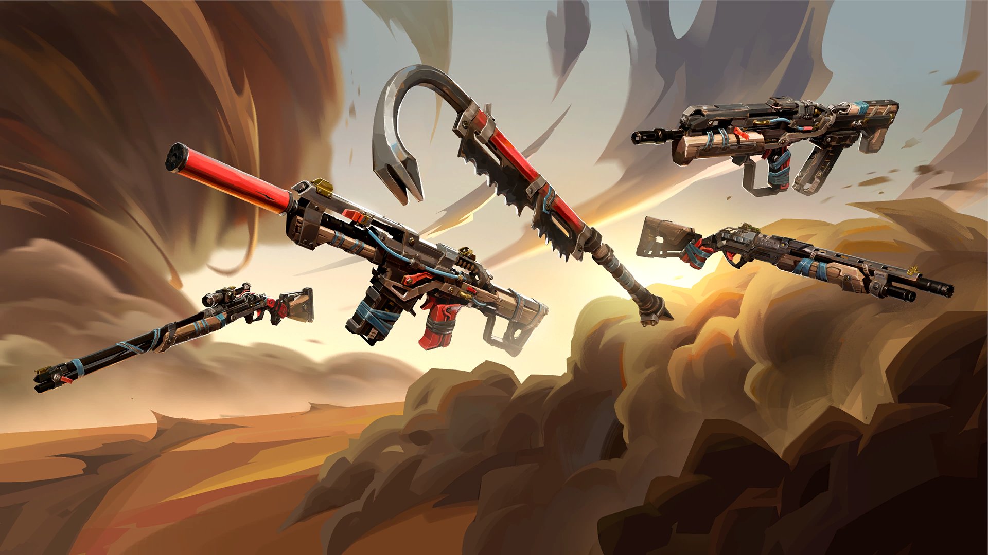 VALORANT: Riot relança coleção Wasteland 2.0 com skins retrabalhadas ...