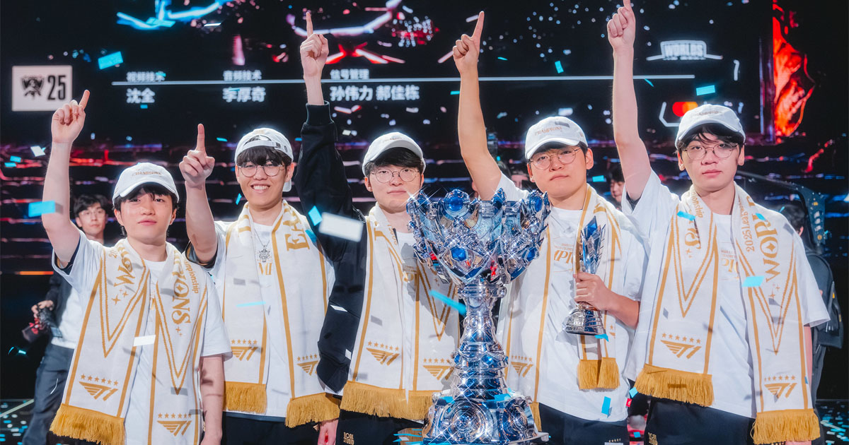 LoL: Com as skins T1 Worlds 2025, T1/SKT terá a segunda maior ...