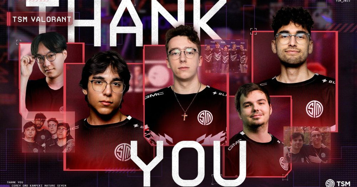 VALORANT: TSM encerra divisão após cinco anos no competitivo - Mais Esports